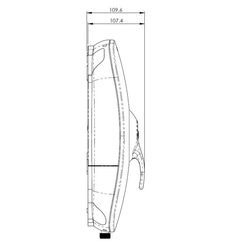 AKW SmartCare Lever White 8.5kw with silver/white kit - Adaptec Group